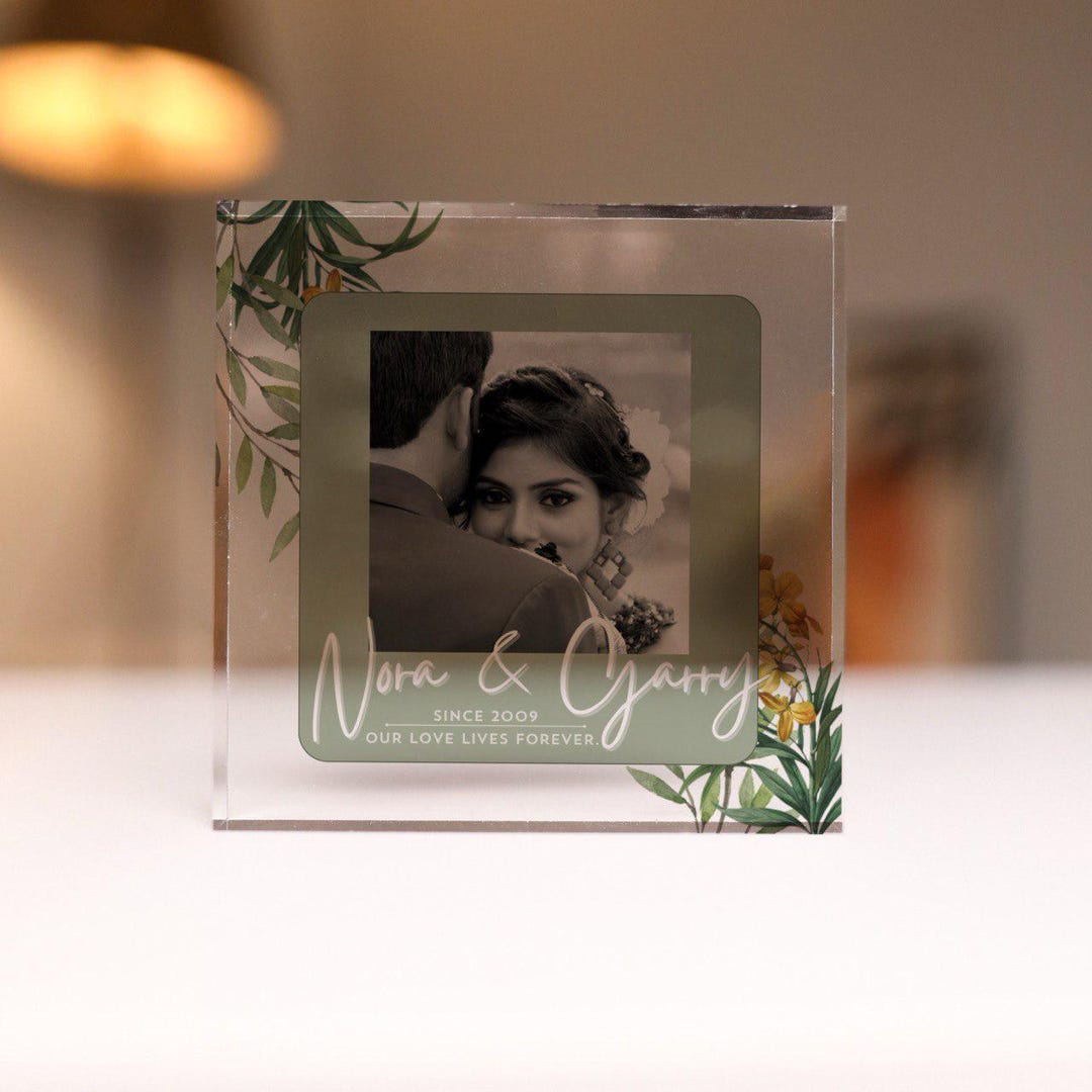 Custom Photo Gift Acrylic Photo Block Picture Plaque Gift for ...