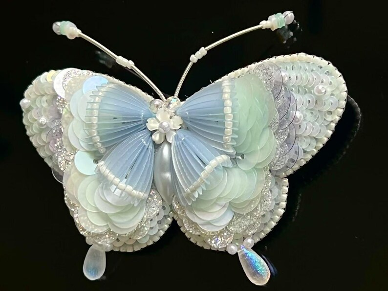 Handmade Butterfly Brooch - Etsy