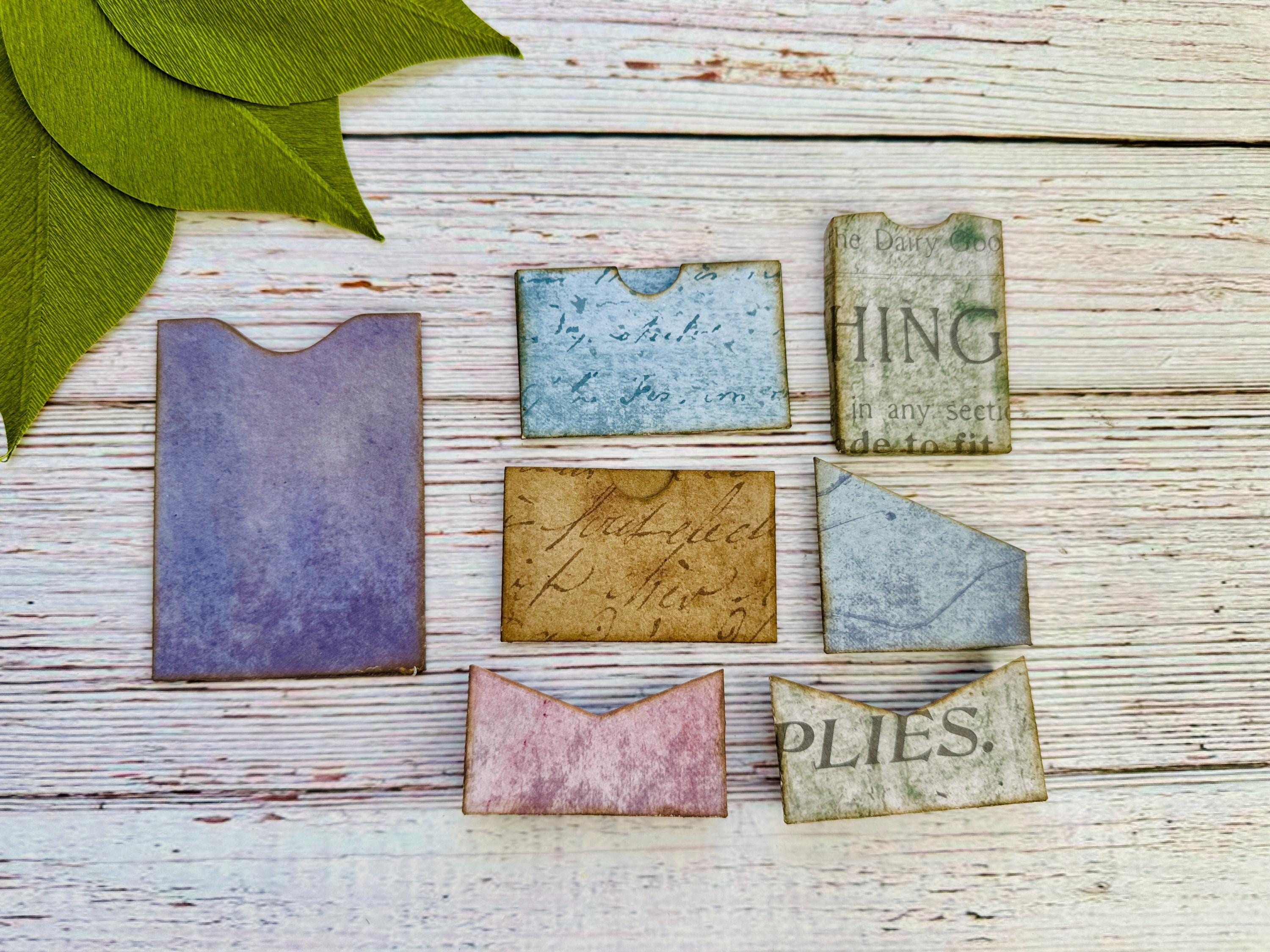 Junk Journal Kit, Scrapbooking Embellishment Kits, Specimen Slide ...