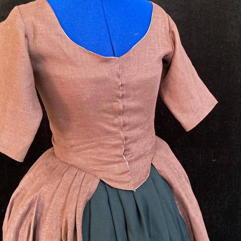 Colonial Short Gown - Etsy