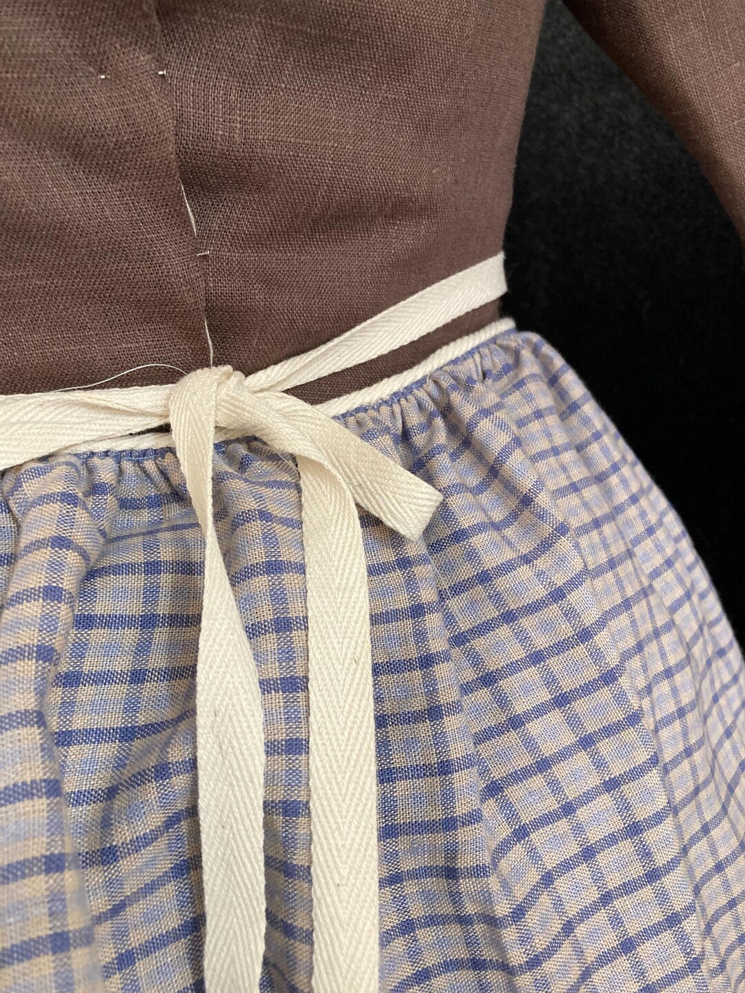 Hand Finished Linen Apron, 18th Century - Etsy