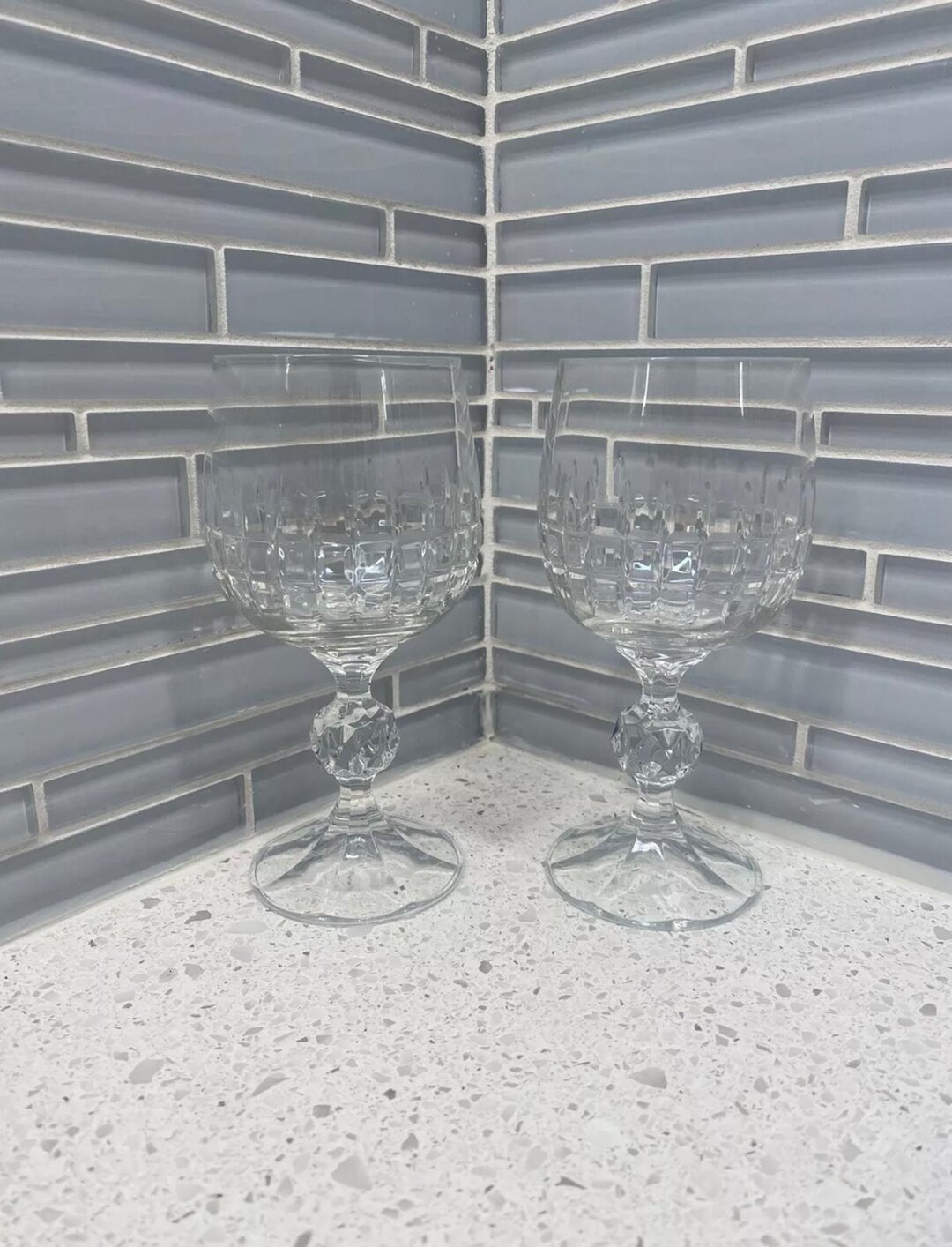 Belfast by Bohemia Crystal-crystalex 5 3\4" Wine Glasses, set of 2 - Etsy