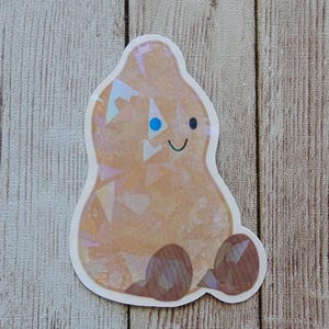 Food Themed Cutie Cuddler Vinyl Stickers - Etsy