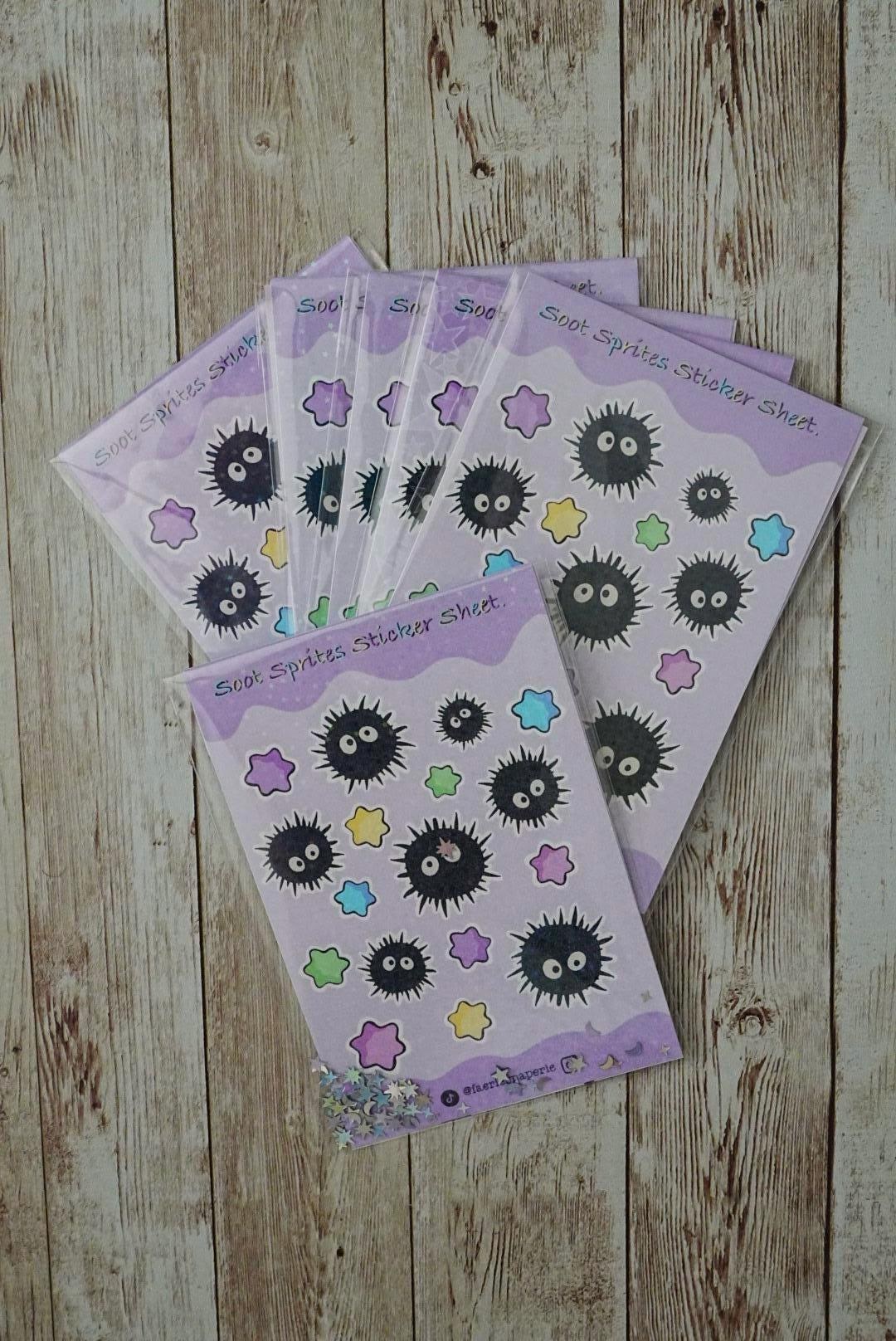 Soot Sprites Sticker Sheet - Etsy