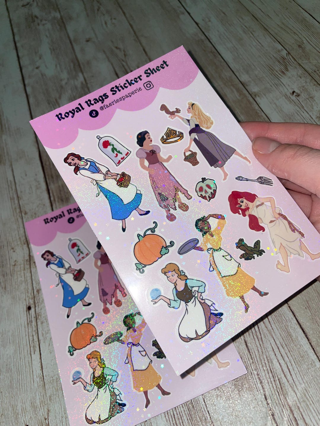 Royal Rags Sticker Sheet - Etsy