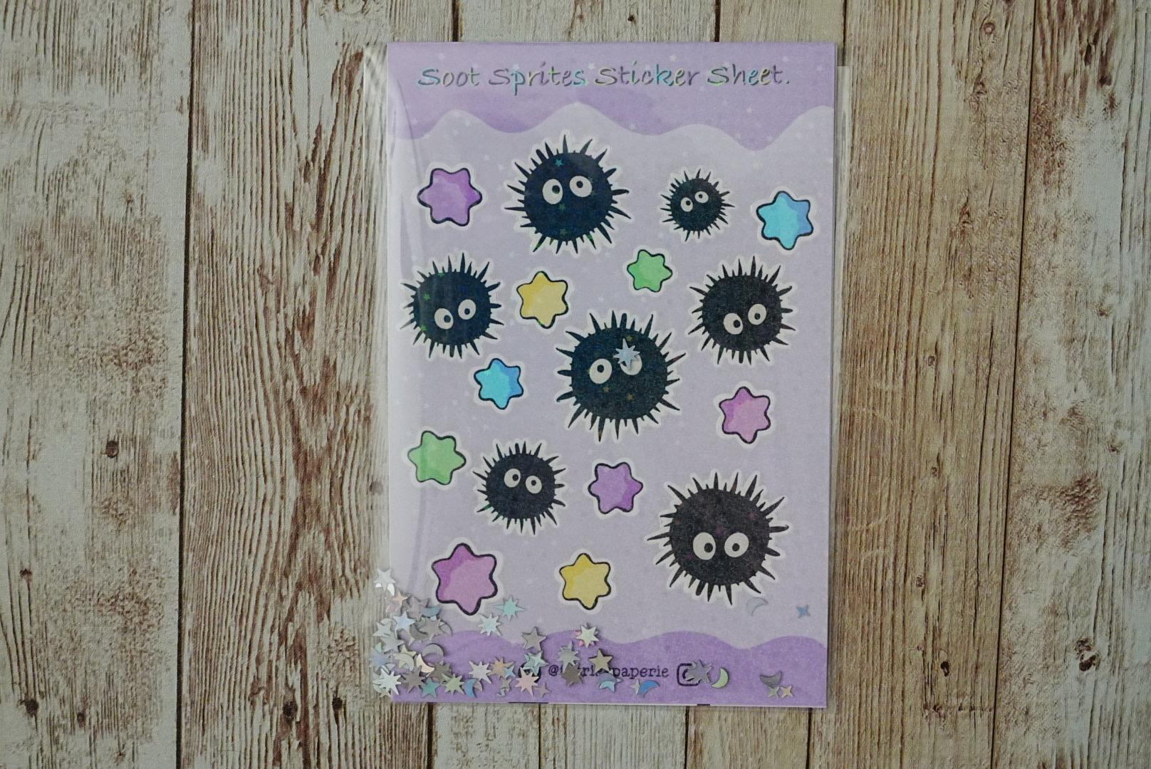 Soot Sprites Sticker Sheet - Etsy