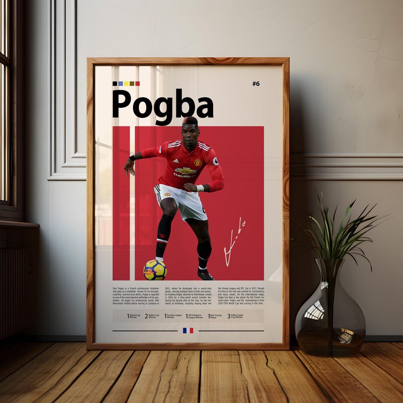 Paul Pogba - Etsy