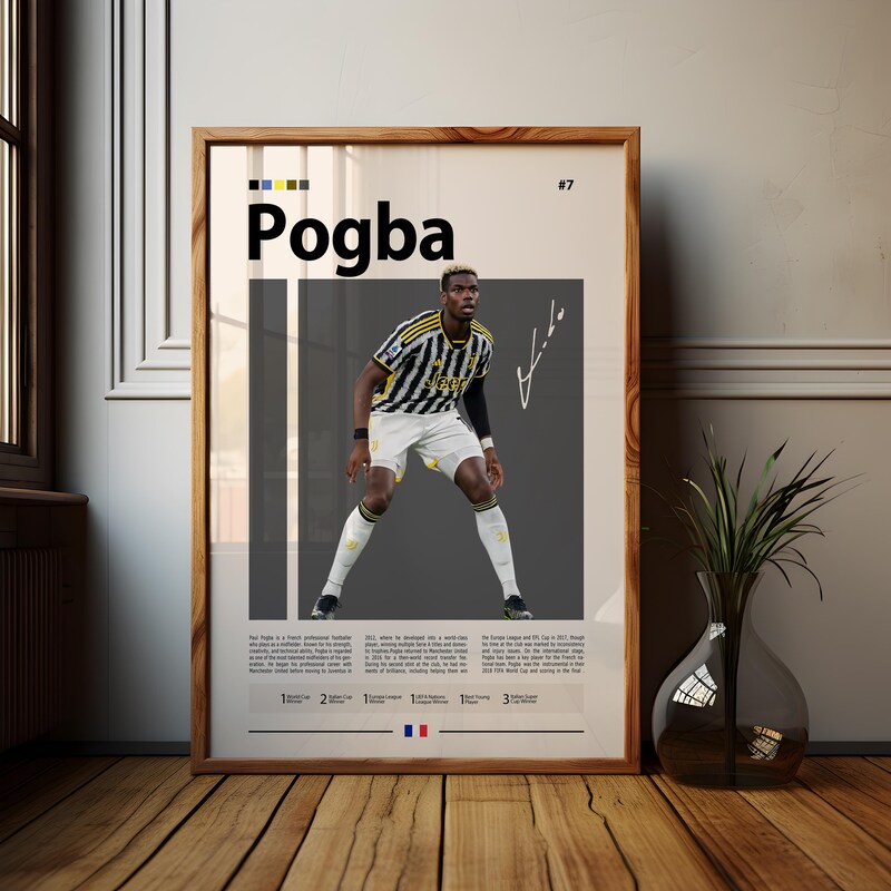 Paul Pogba - Etsy