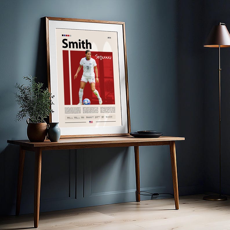 Sophia Smith Poster, USWNT Poster, Portland Thorns Poster, Sports ...