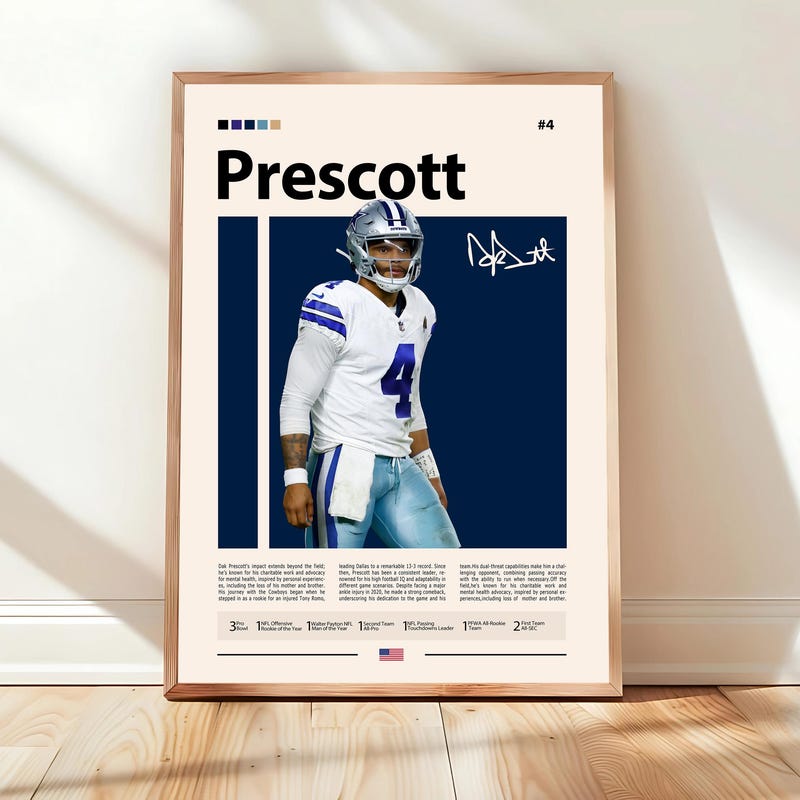 Dak Prescott - Etsy