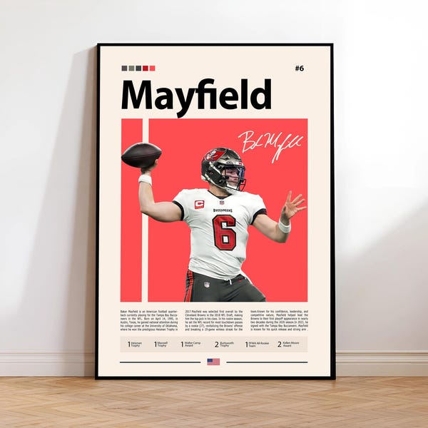 Baker Mayfield - Etsy