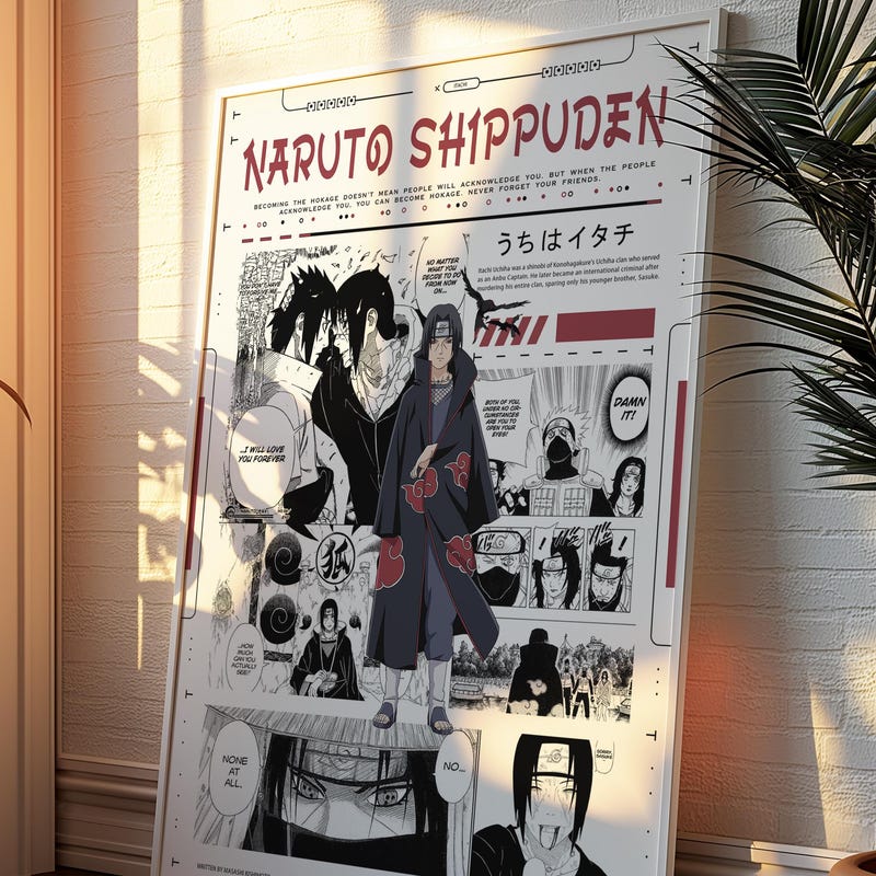 Naruto Poster - Etsy UK