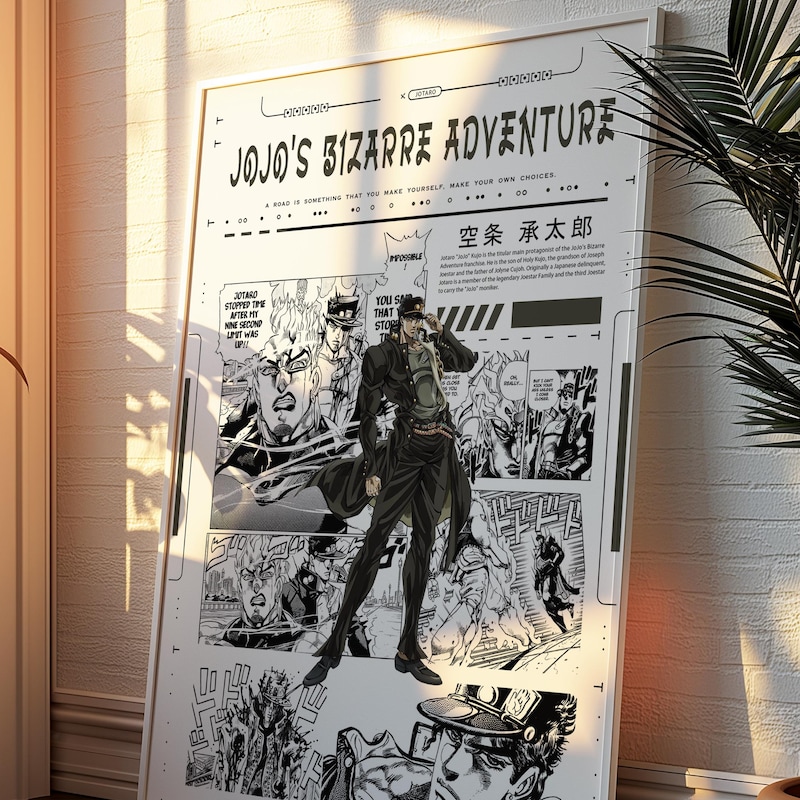 Jojo's Bizarre Adventure Panels - Etsy