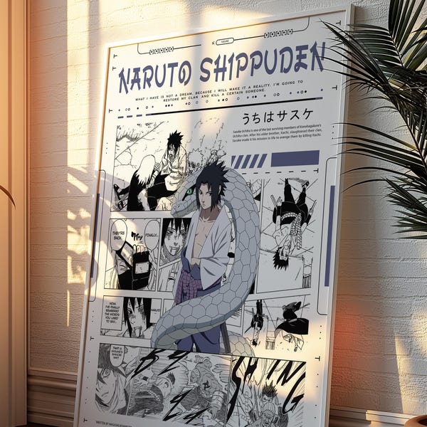 Sasuke Uchiha - Etsy