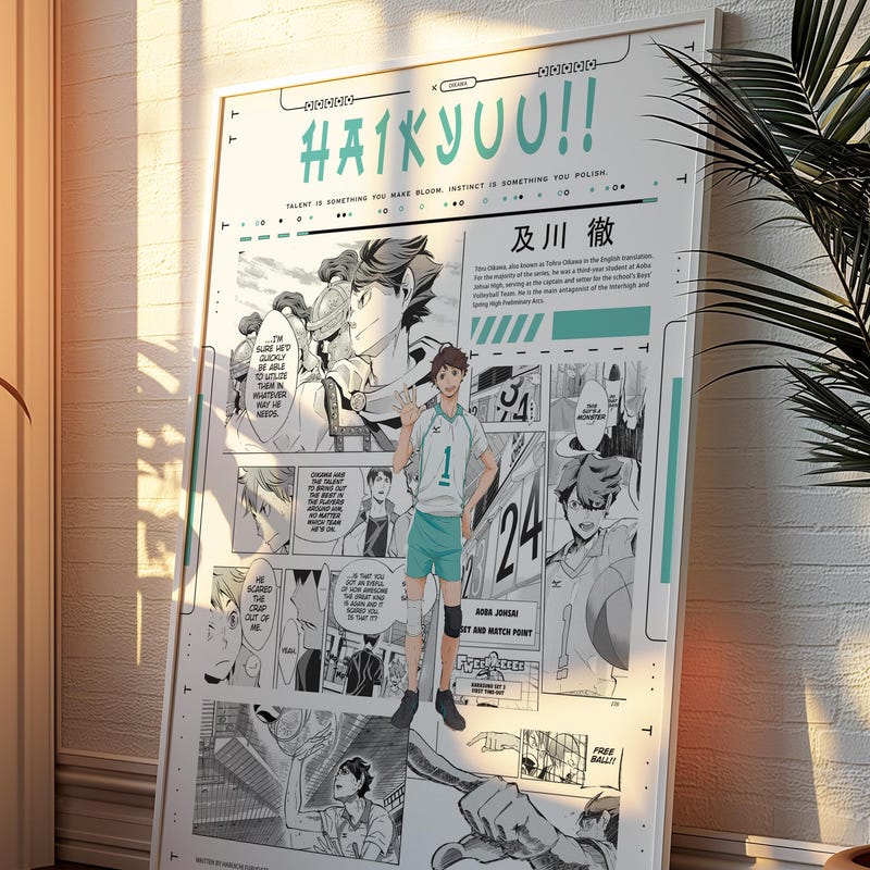 Haikyuu Manga Panels - Etsy