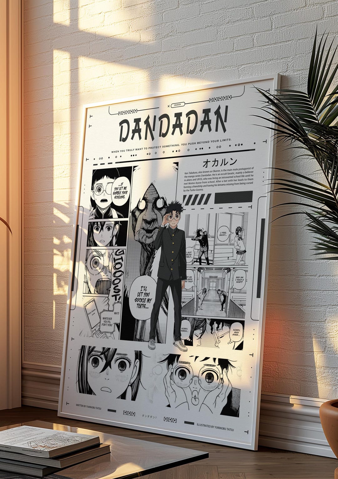Dandadan Manga Poster - OKARUN Poster - Dandadan Ken Takatura ...