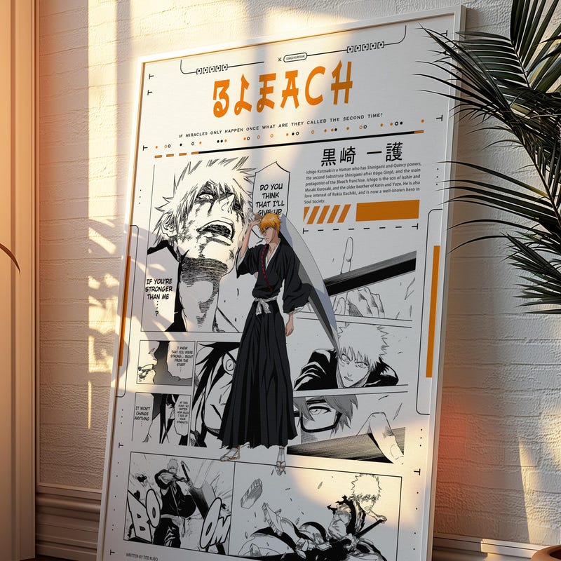 Bleach Manga Panels - Etsy