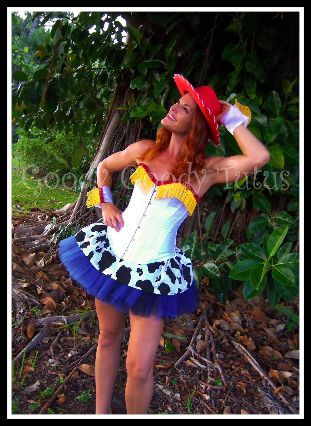 ROUNDUP GAL Tutu and Corset Adult Costume - Etsy