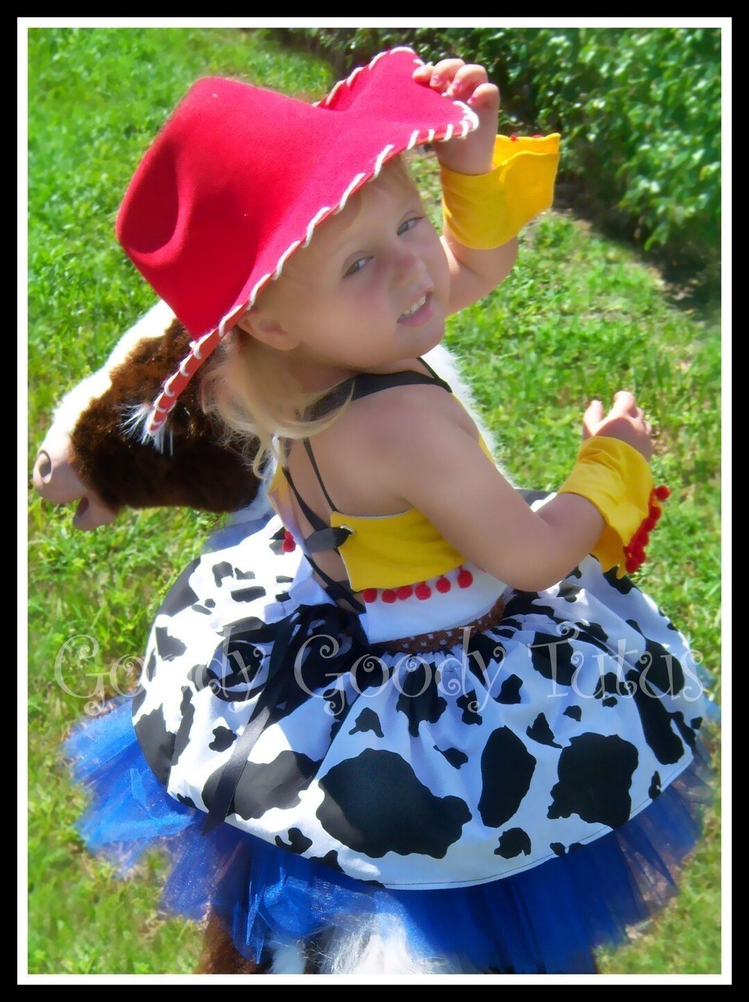 STORYTIME COWGIRL Jessie Inspired 5pc Tutu Set With Corseted - Etsy