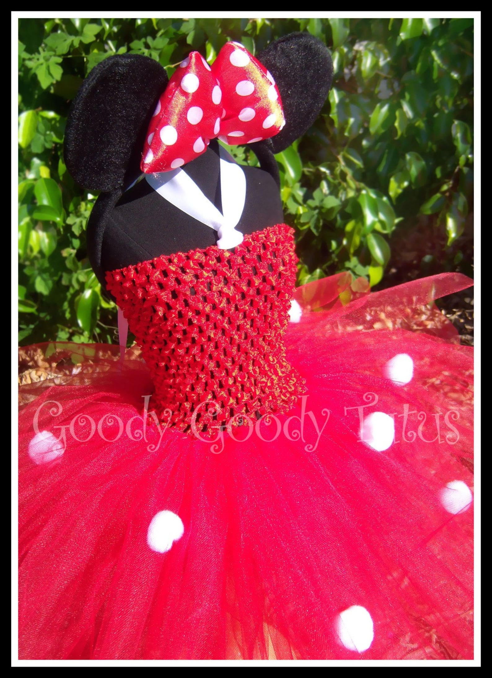 LITTLE MISS MINNIE Pink Crocheted Tutu Dress and Mouse Ears - Etsy