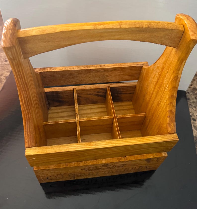 Personalized Beer Box, Wooden Beer Holder, Six Pack Beer Box With ...