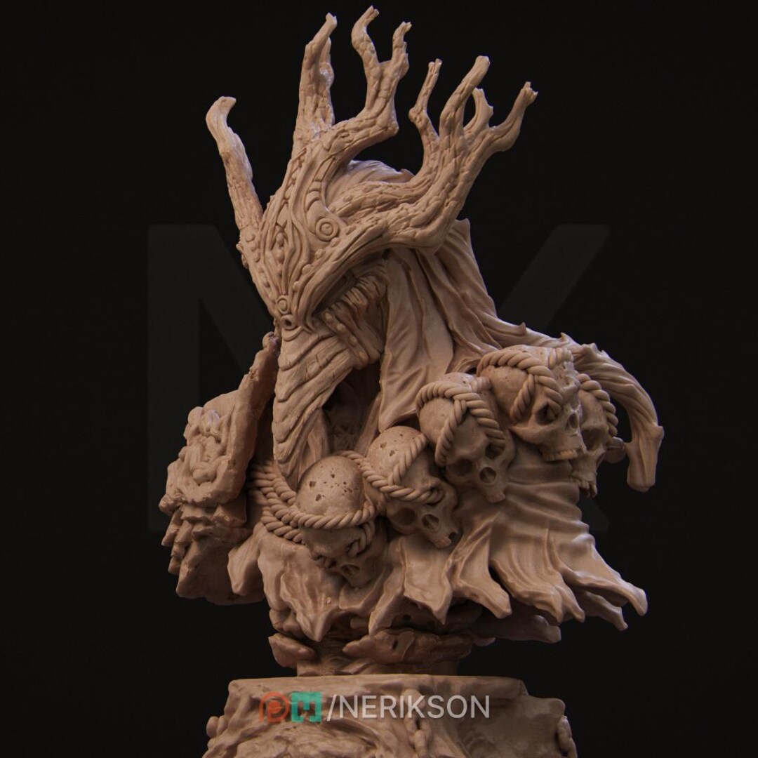 Famine Bust Resin Model Kit - 3D Printed Nerikson Art | Unpainted ...