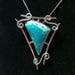 Fox Mine Turquoise Pendant - Etsy