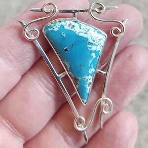 Fox Mine Turquoise Pendant - Etsy