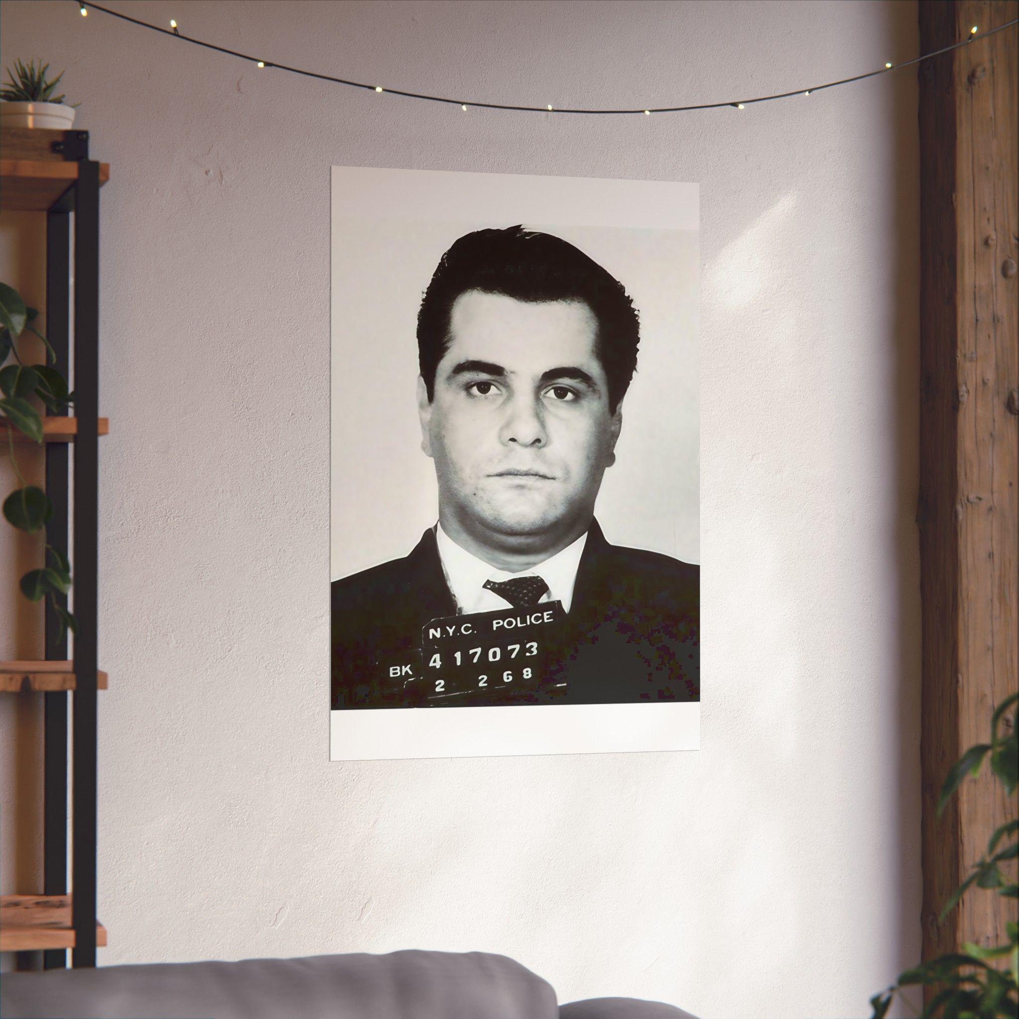 Mafia Mugshot . John Gotti Mugshot . Mafia Poster. Young John Gotti ...