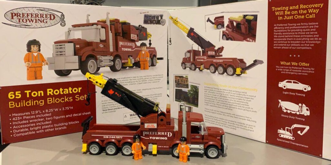 65 Ton Rotator Building Blocks Set - Etsy