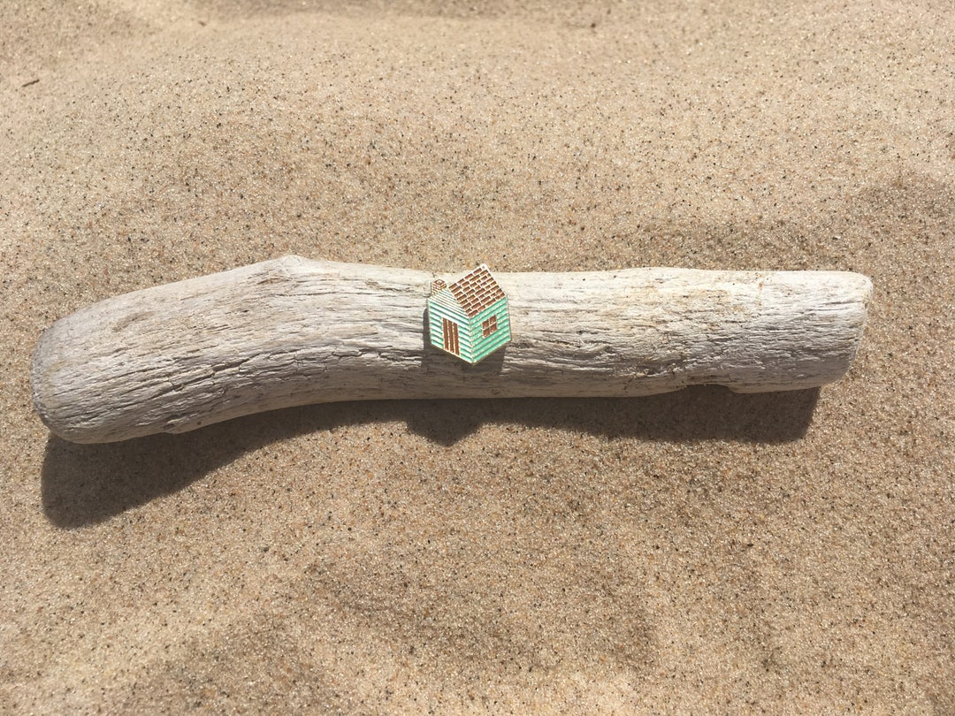 Isometric Cabin Soft Enamel Lapel Pin - Etsy