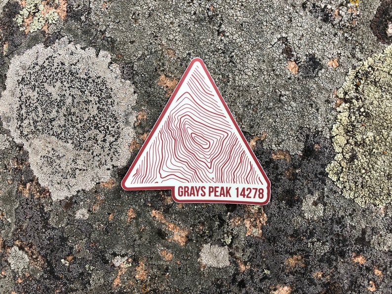 14er Front Range Topographic Stickers Value Pack - Etsy