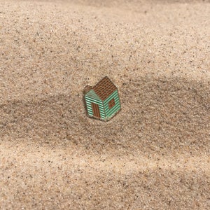 Isometric Cabin Soft Enamel Lapel Pin - Etsy