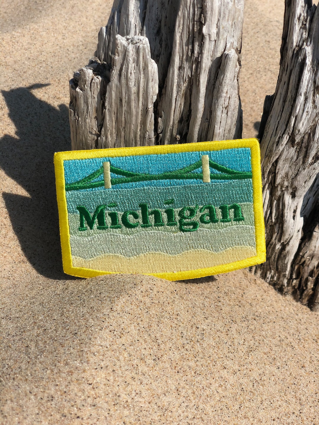 Michigan Embroidered Patch - Etsy