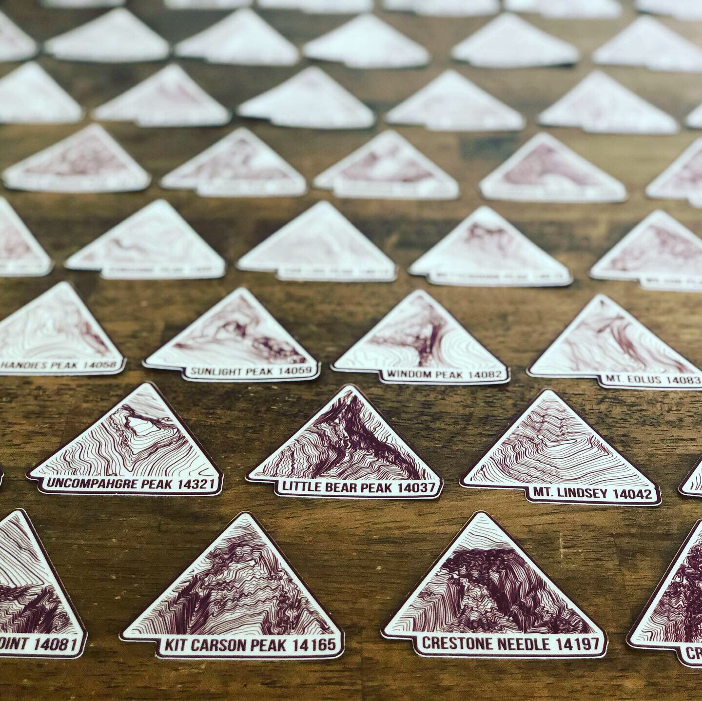 14er Sticker Bundle - Etsy