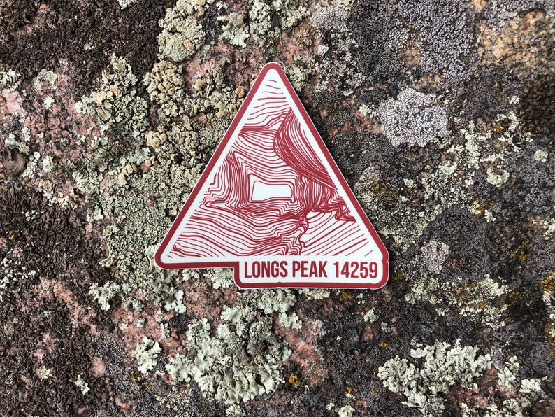 14er Front Range Topographic Stickers Value Pack - Etsy