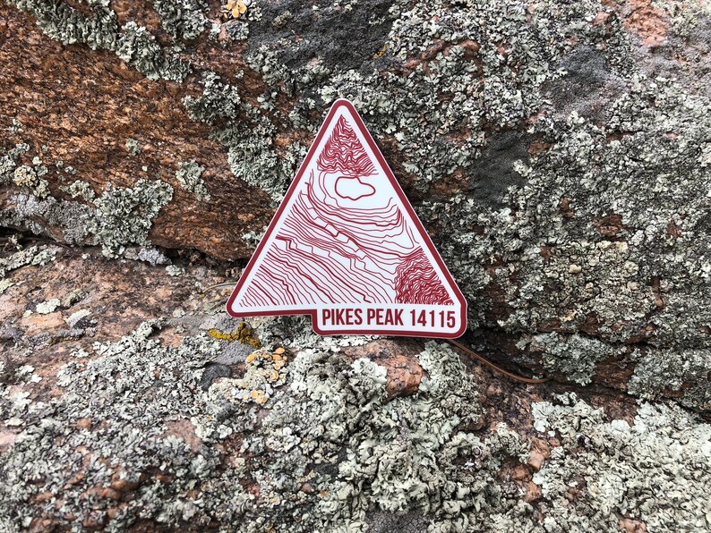 14er Front Range Topographic Stickers Value Pack - Etsy