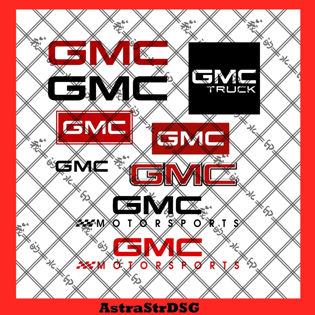 Car Logo, Car Brand Truck Vector, GMC Logo Svg Pdf, Png, Logo Stickers ...