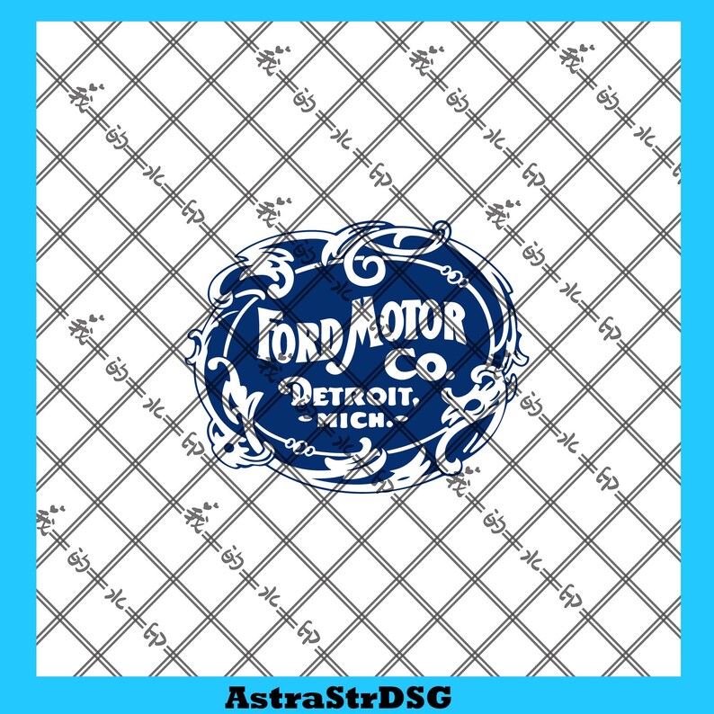 Car Logo, Car Brand Truck Vector, Ford 1903 Logo Svg Pdf, Png, Logo ...
