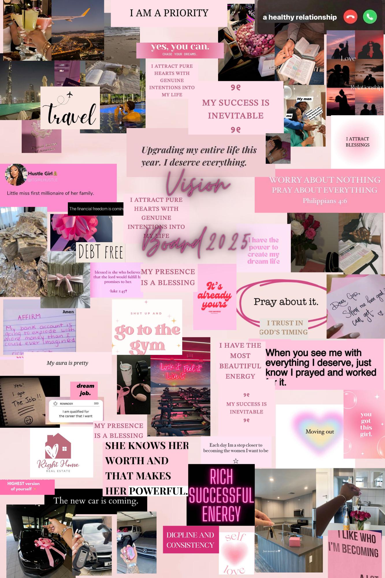 2025 Vision Board - Etsy
