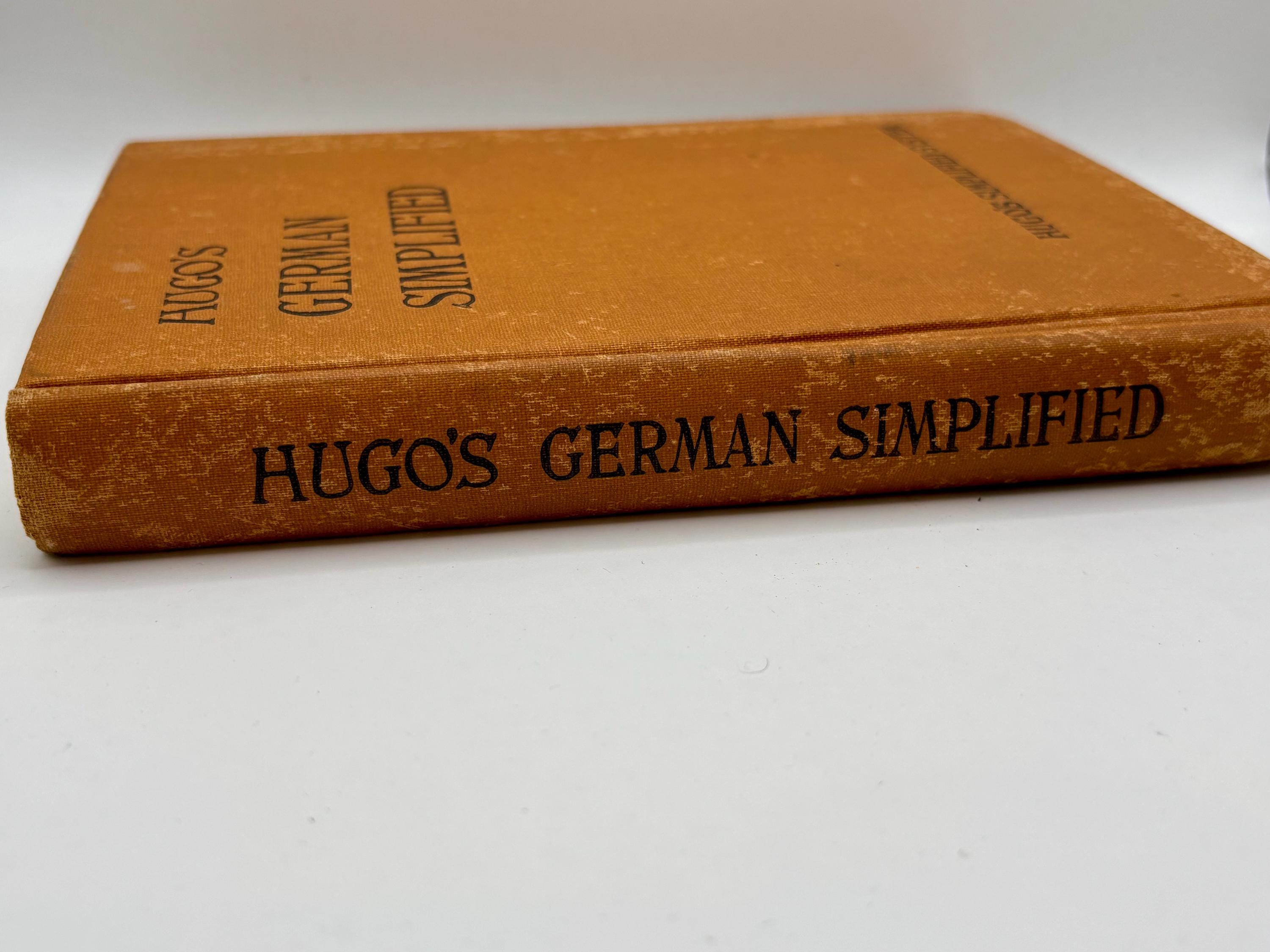 Vintage "hugo's German Simplified" Language Book With Original Lord's ...