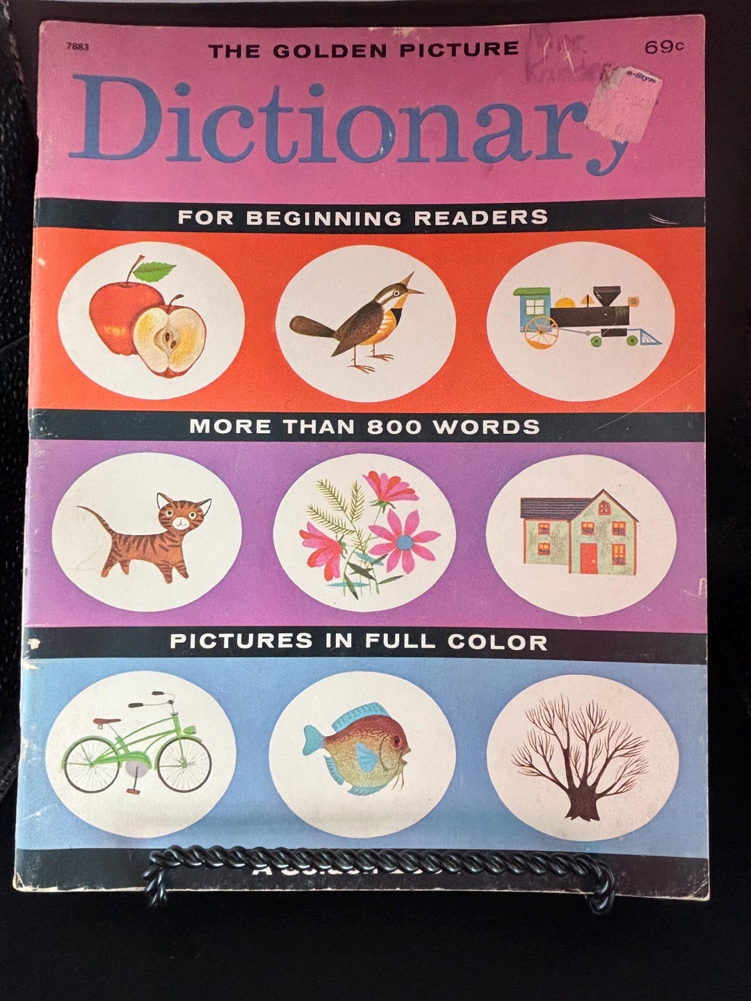 Vintage 1966 Golden Picture Dictionary - Beginning Reader's Illustrated ...