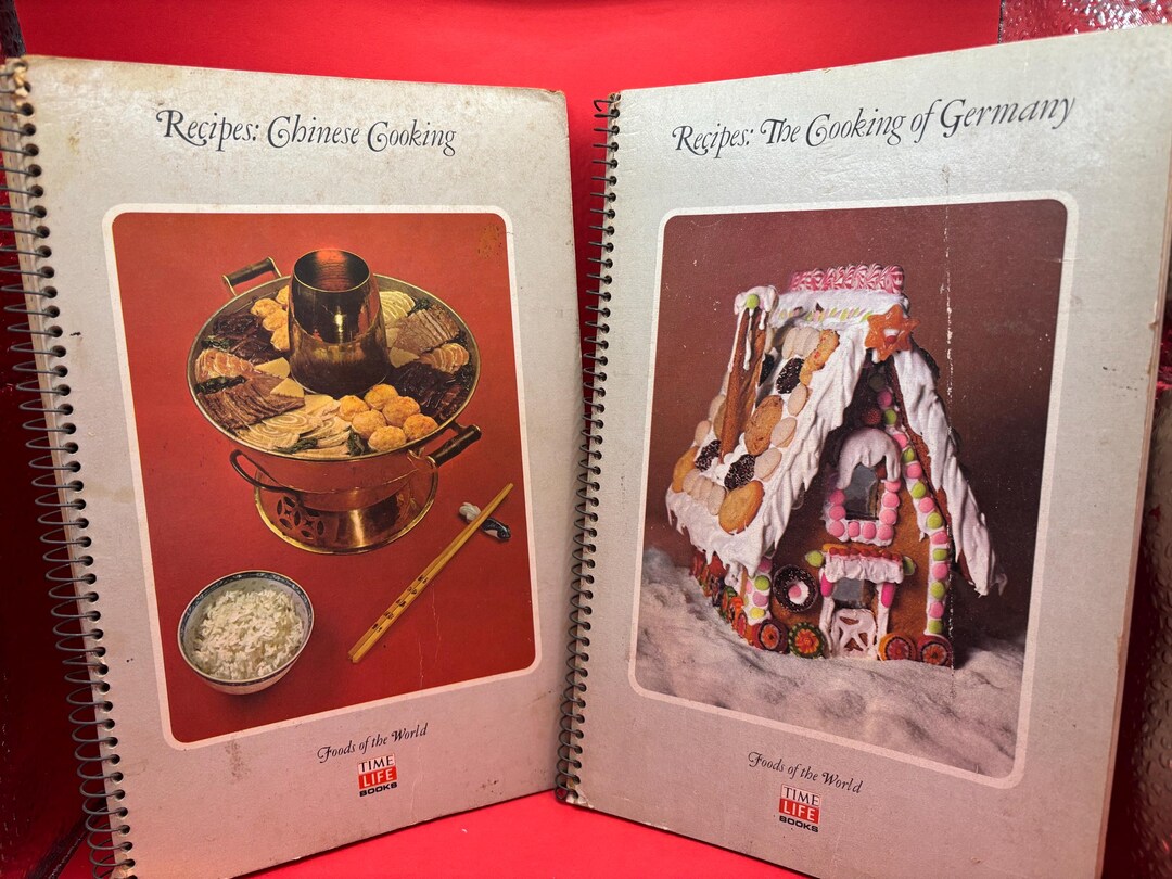 Vintage Time Life "foods of the World" Cookbook Set - Chinese & German ...