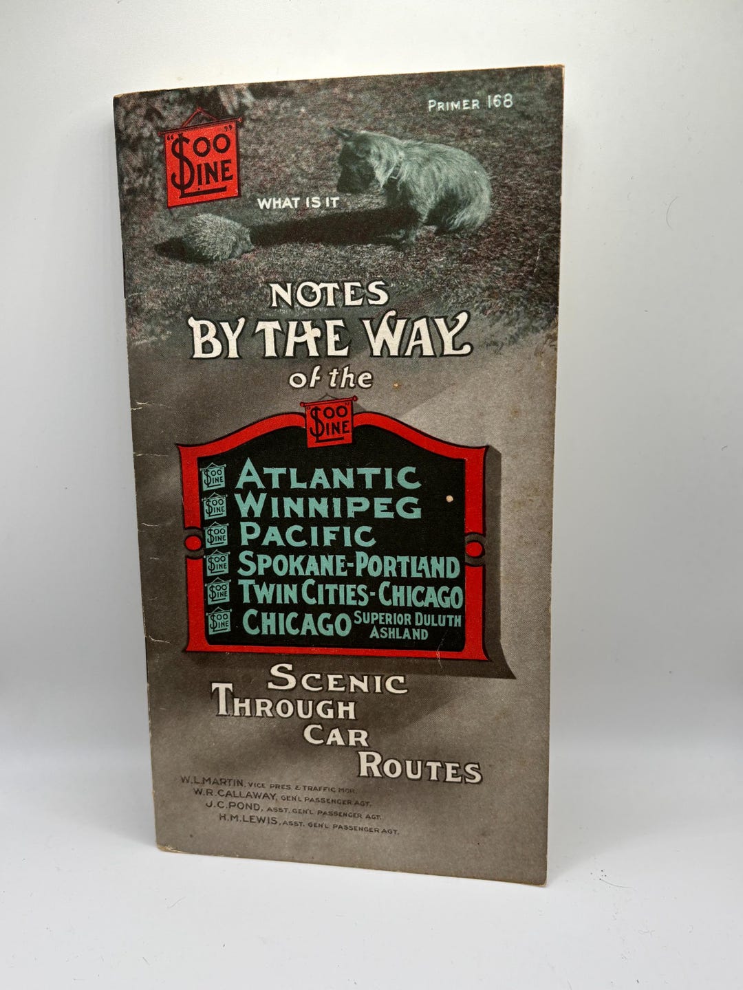 Notes by the Way Rare 1912 Soo Line Railroad Scenic Route Guide Primer ...