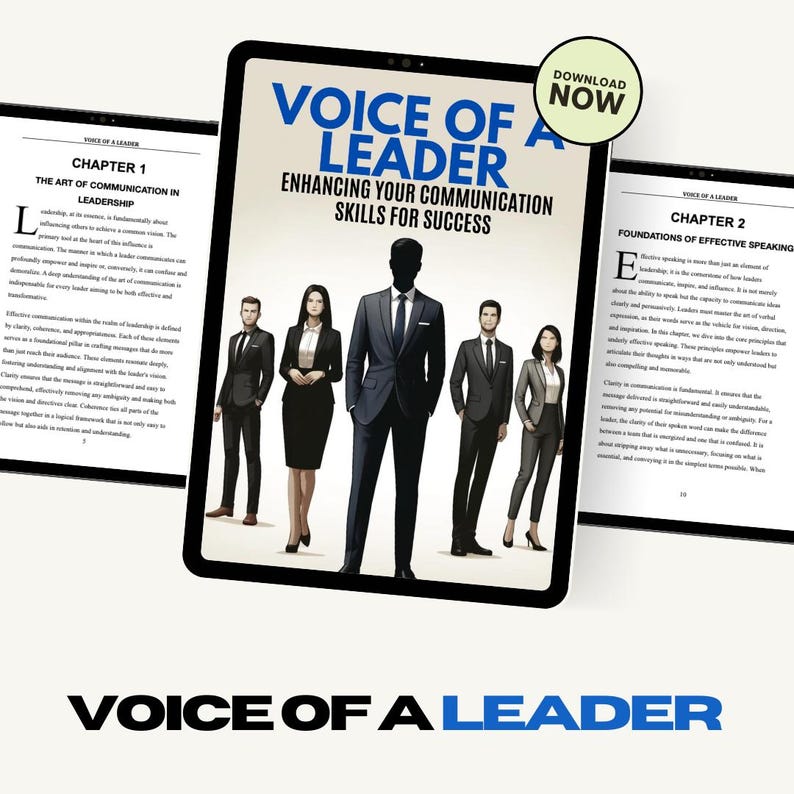 Voice of a Leader: Enhancing Your Communication Skills for Success ...