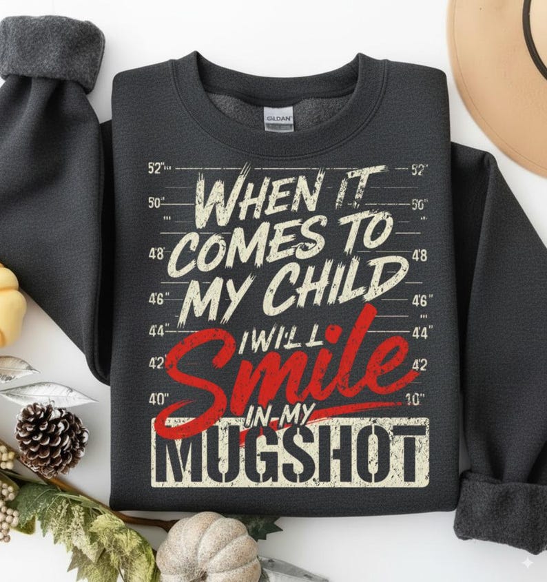 When It Comes to My Children I Will Smile in My Mugshot PNG - Dad Life ...
