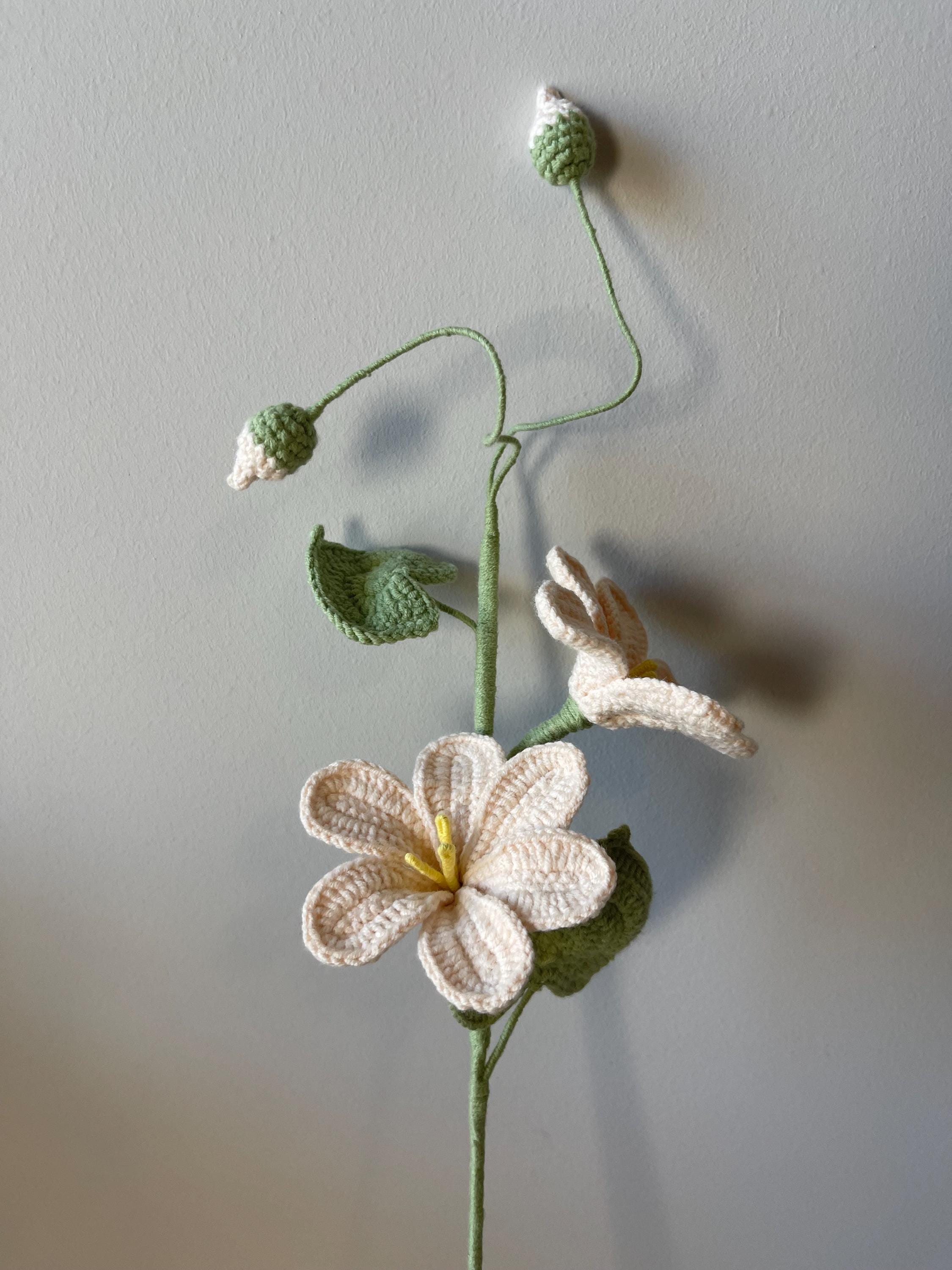 Handmade Crochet Flower Bouquet: Valentine's Day Forever Flower - Etsy