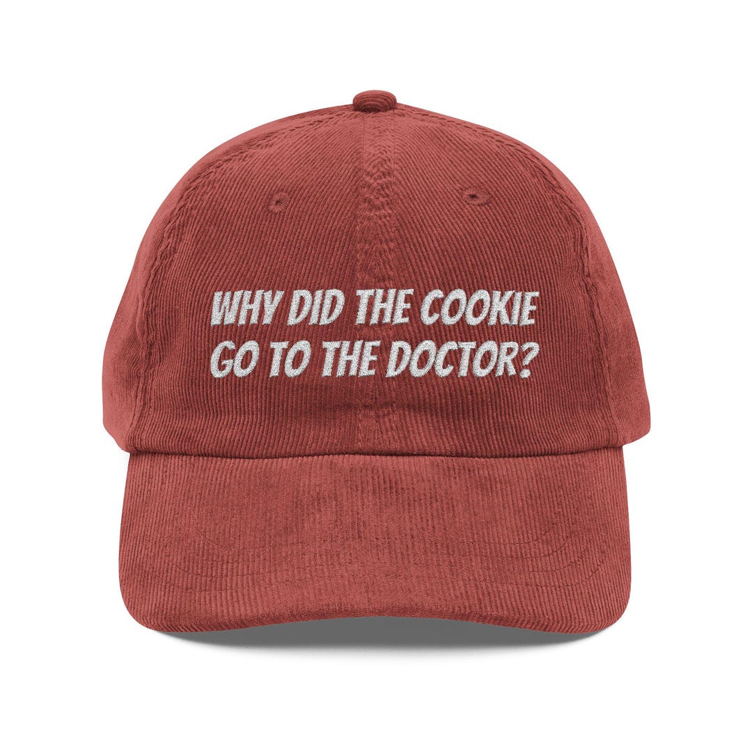Dad Joke Corduroy Hat | Embroidered Pun Humor Baseball Cap - Etsy