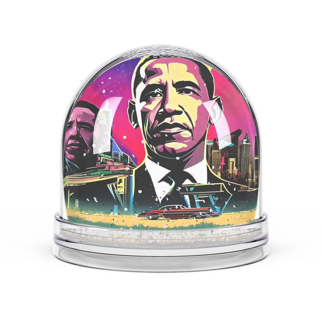 Artistic Snow Globe With Iconic Design, Collectible Home Decor, Unique ...