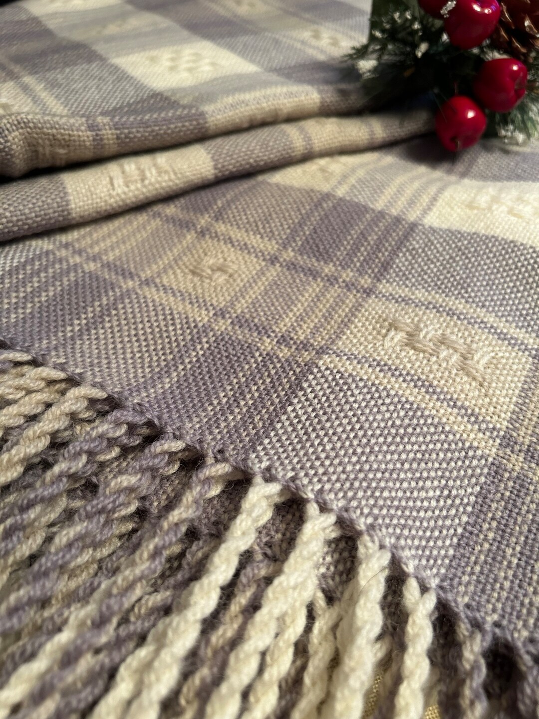 Handwoven Wool Throw - Etsy